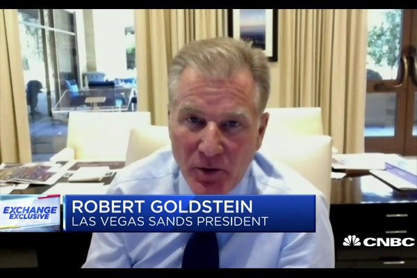 Robert Goldstein é novo CEO da Las Vegas Sands - BNLData