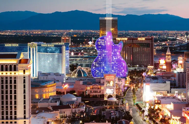 Vulcão dará lugar a guitarra após venda bilionária de cassino em Las ...