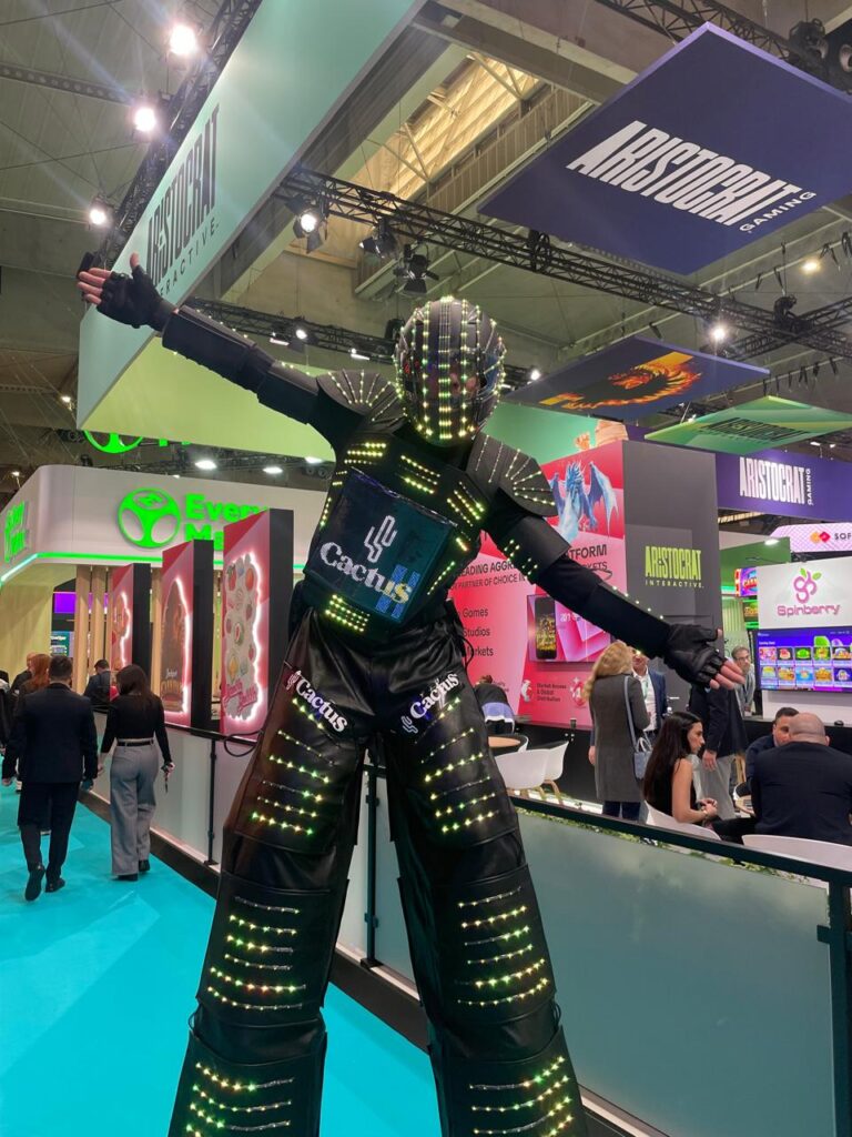 Cactus era presente all'ICE di Barcellona, portando tecnologia e ...