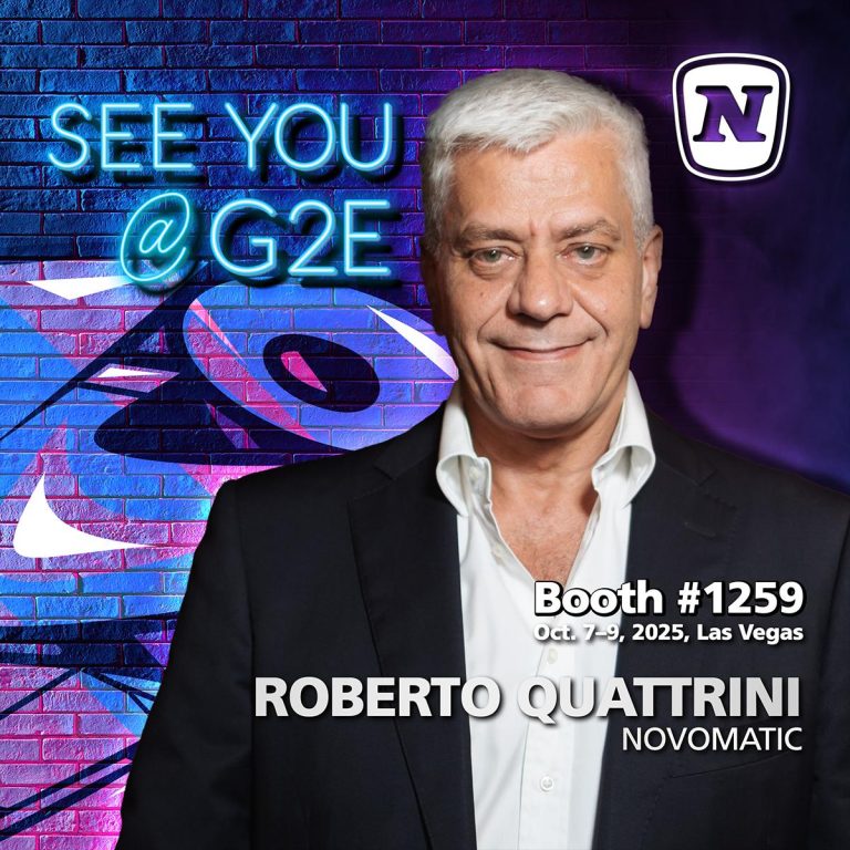 Novomatic traz a energia para a G2E 2025 - BNLData