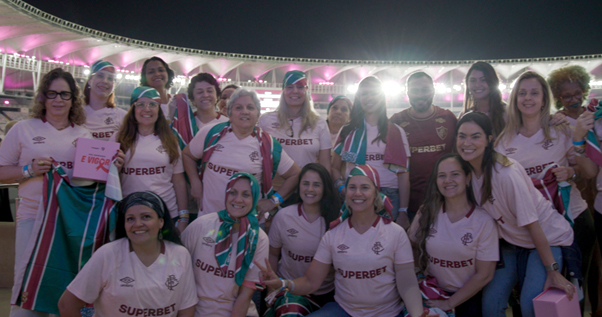 Superbet e Fluminense levam mulheres em tratamento e remissão de câncer ...