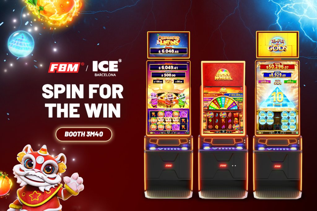 ‘Gire para Ganhar’ com uma seleção exclusiva de Slots FBM® na ICE ...